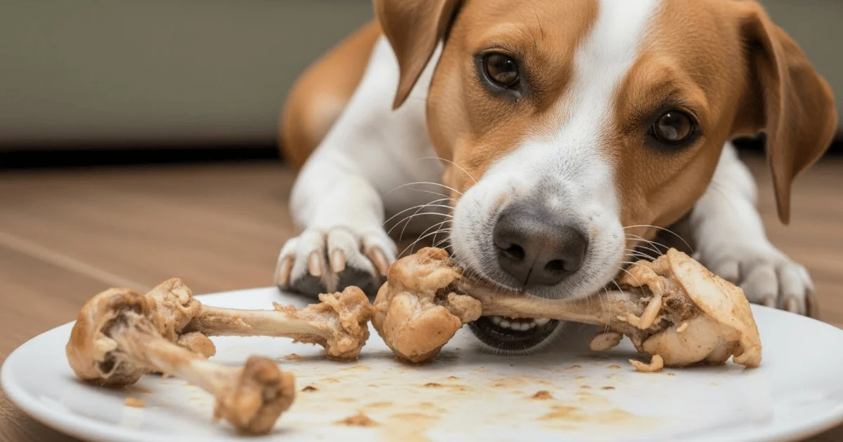 For these reasons, you should NEVER give your dogs chicken bones