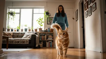 Feline paparazzi: Reasons why your cat follows you everywhere