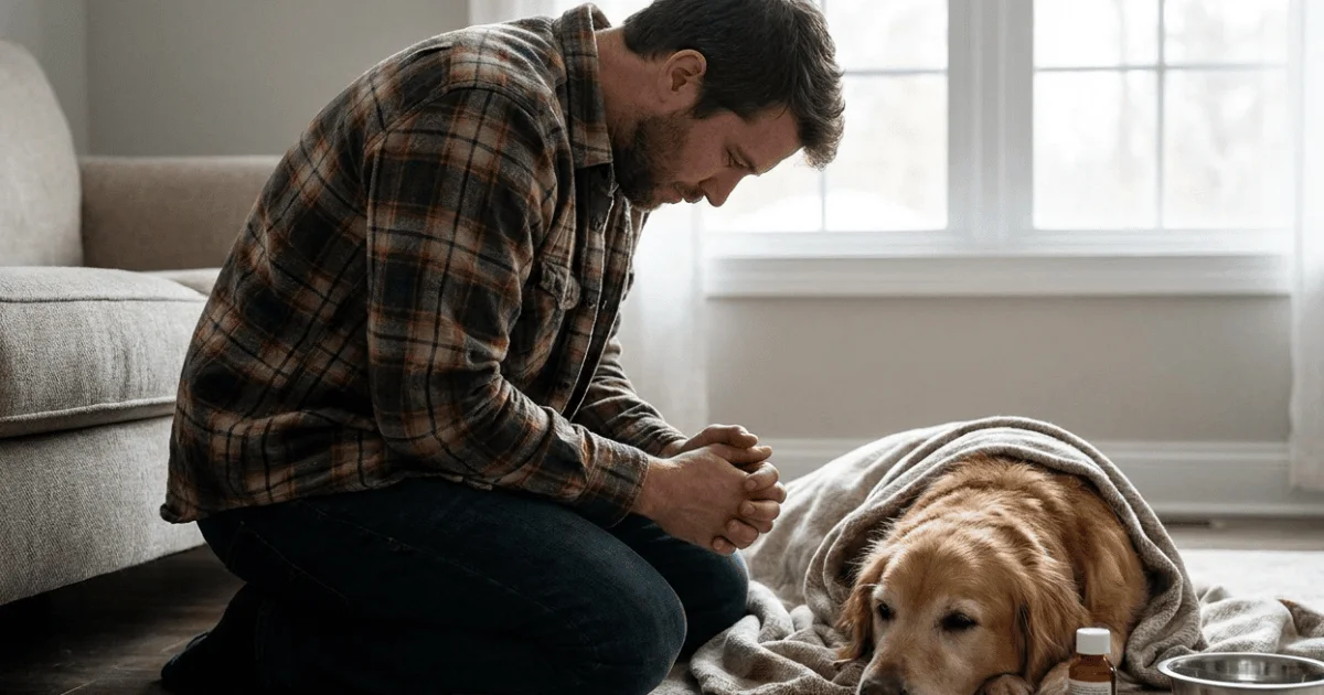 Five miraculous prayers to patron saints for the healing of a sick dog