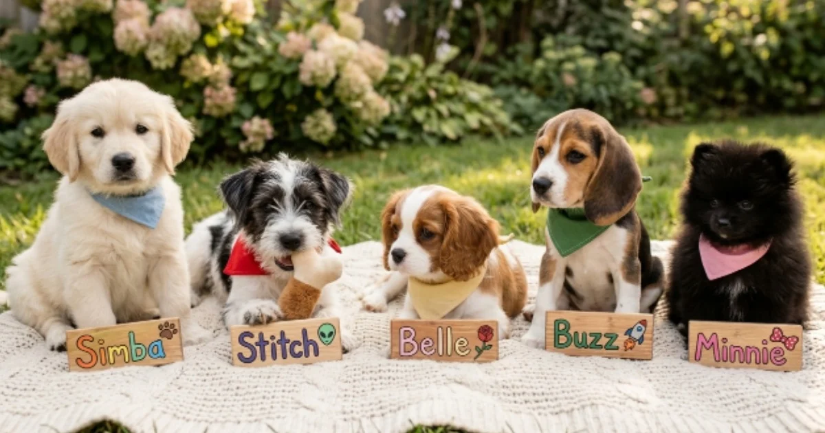 20 Disney-Inspired Dog Names Based on Iconic Characters Youll Love