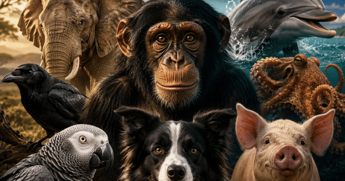 The 8 Most Intelligent Animals on Earth: Natures Absolute Brightest Minds